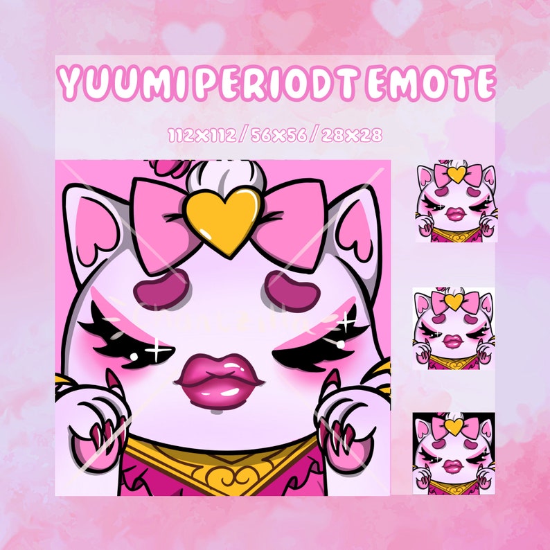 League of Legends Yuumi Emote | Sticker | Twitch Streaming | Discord ...