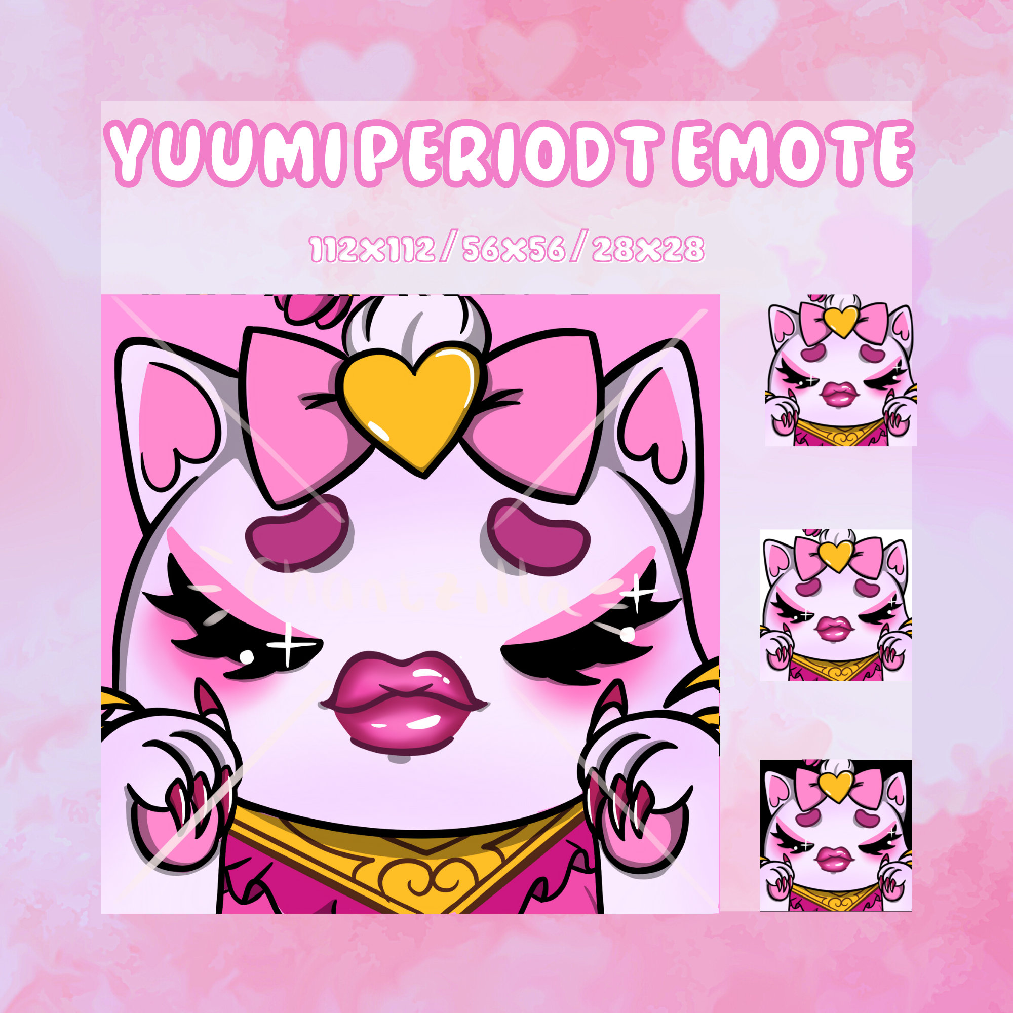 League of Legends Yuumi Emote | Sticker | Twitch Streaming | Discord | Youtube | Facebook | Cute ...