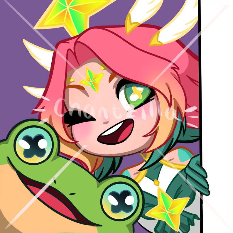 League of Legends Neeko Peeko Emote | Sticker | Twitch Streaming ...