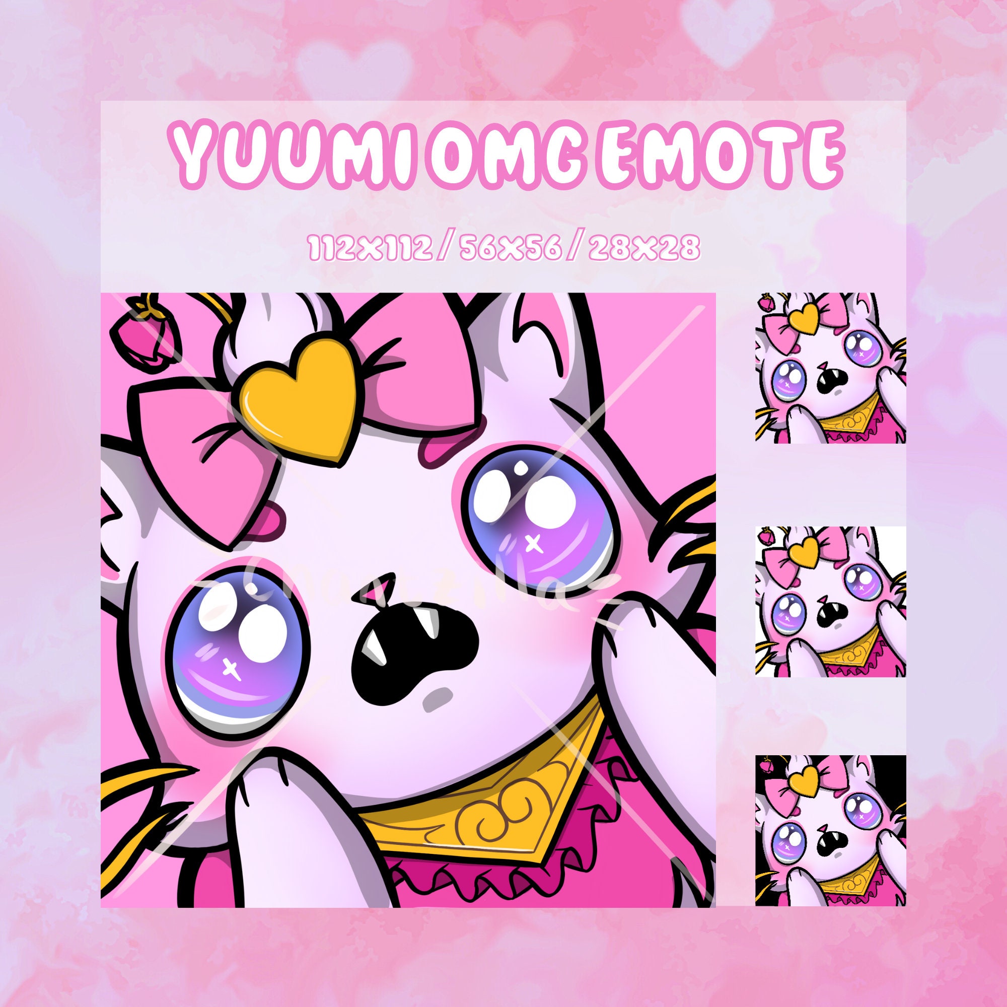 League of Legends Yuumi Emote Bundle (set of 3) OMG, Laugh, Periodt ...