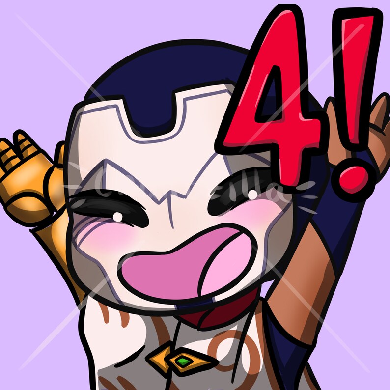 League of Legends Jhin Emote | Sticker | Twitch Streaming | Discord ...