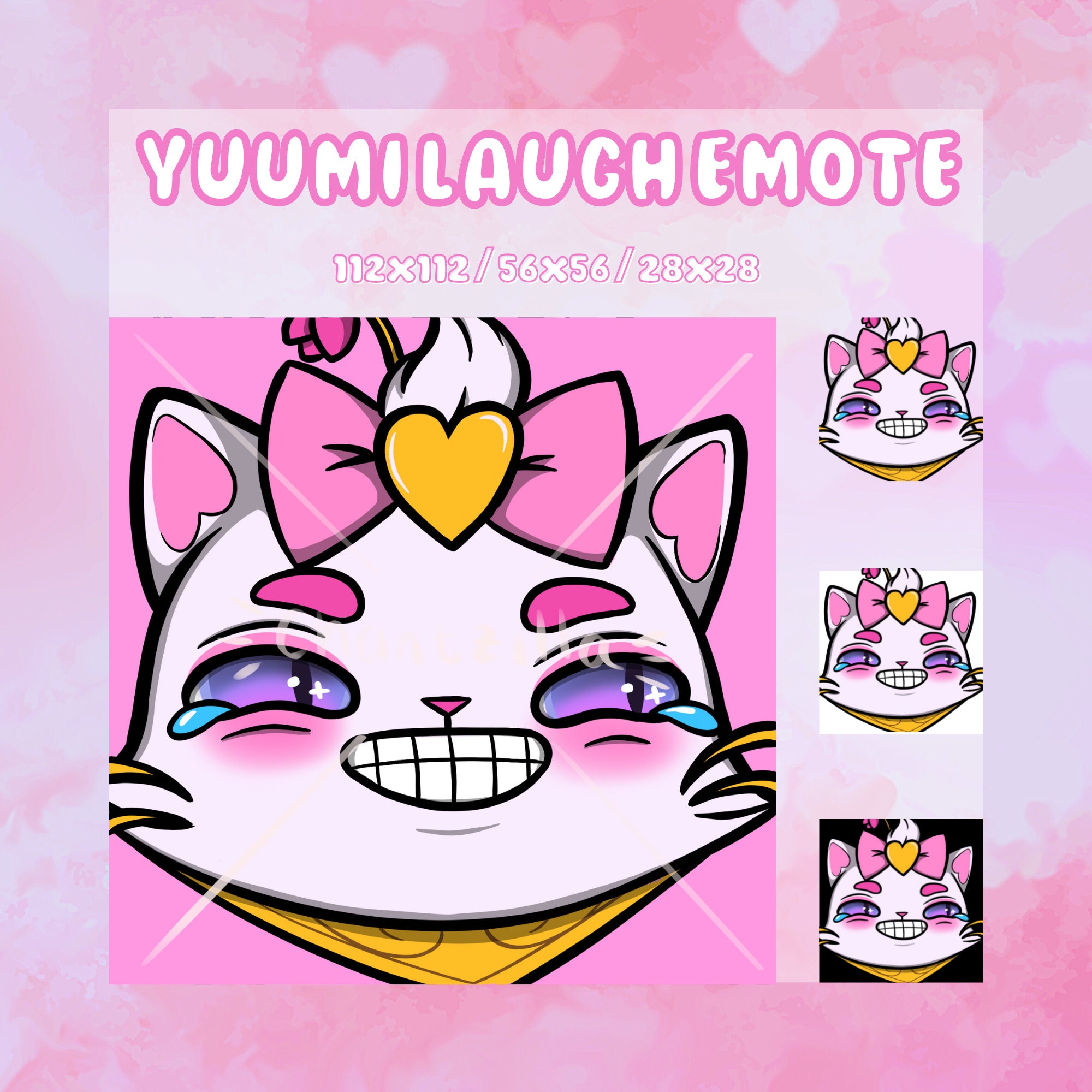 League of Legends Yuumi Emote | Sticker | Twitch Streaming | Discord ...