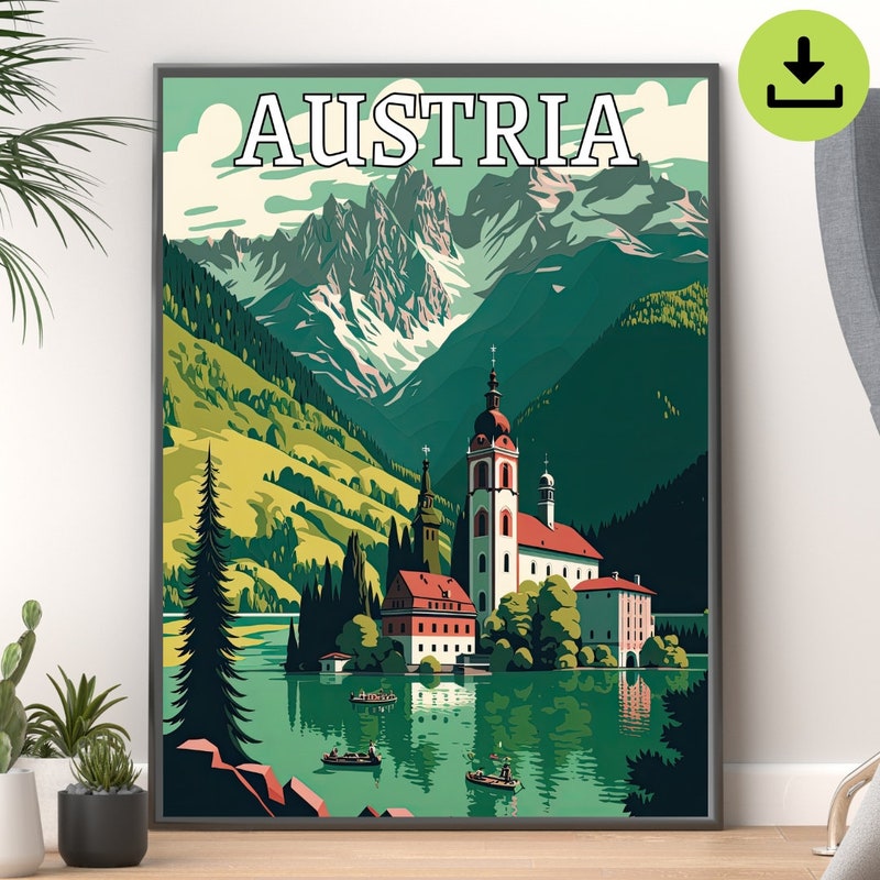 Austrian Alps - Etsy