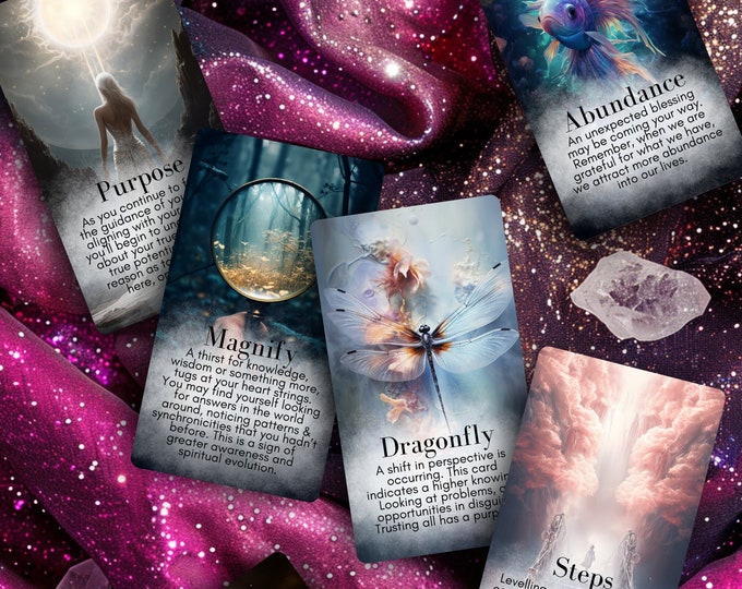Oracle Deck | Unique Oracle Deck | Dreams of Serendipity | Indie Oracle ...