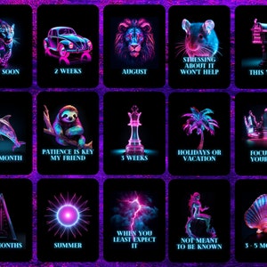 Divine Timing Deck, Beginner Oracle Deck, Tarot Oracle Card Deck ...