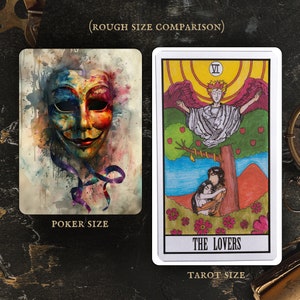 Oracle Deck Unique Oracle Deck Unmasked Emotions Oracle Deck Indie ...