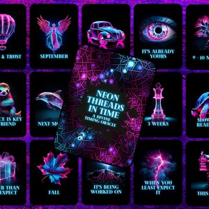 Divine Timing Deck, Beginner Oracle Deck, Tarot Oracle Card Deck ...