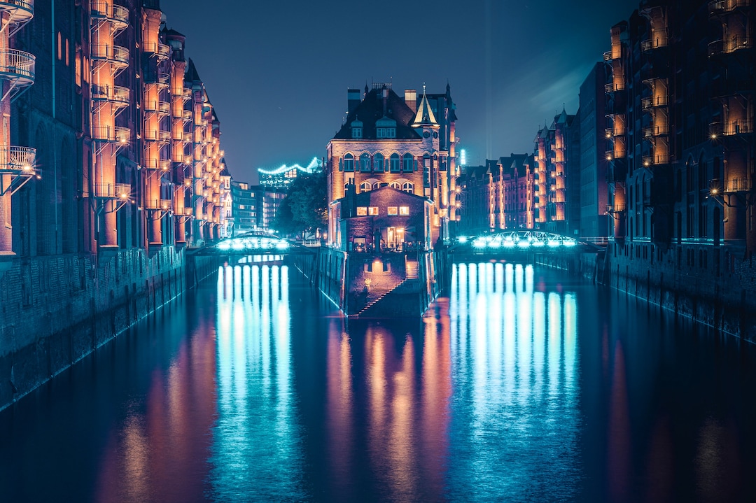 Luminous Party Landscape Poster - Etsy