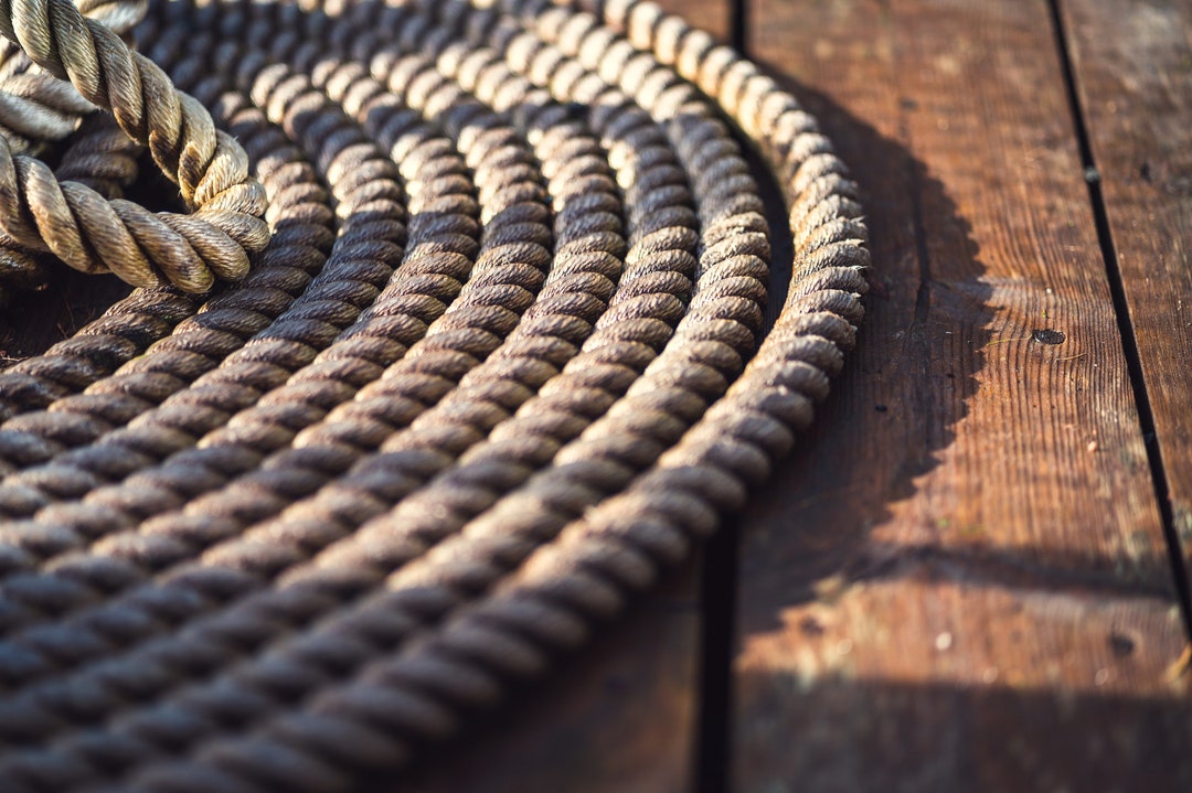 Coastal Ropes Landscape Poster - Etsy