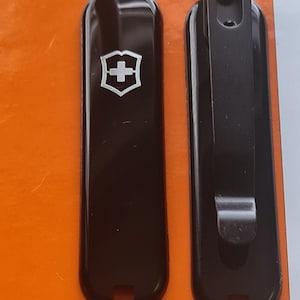 Custom Modified (SAK) Victorinox (genuine)58mm Scales With Clip ...