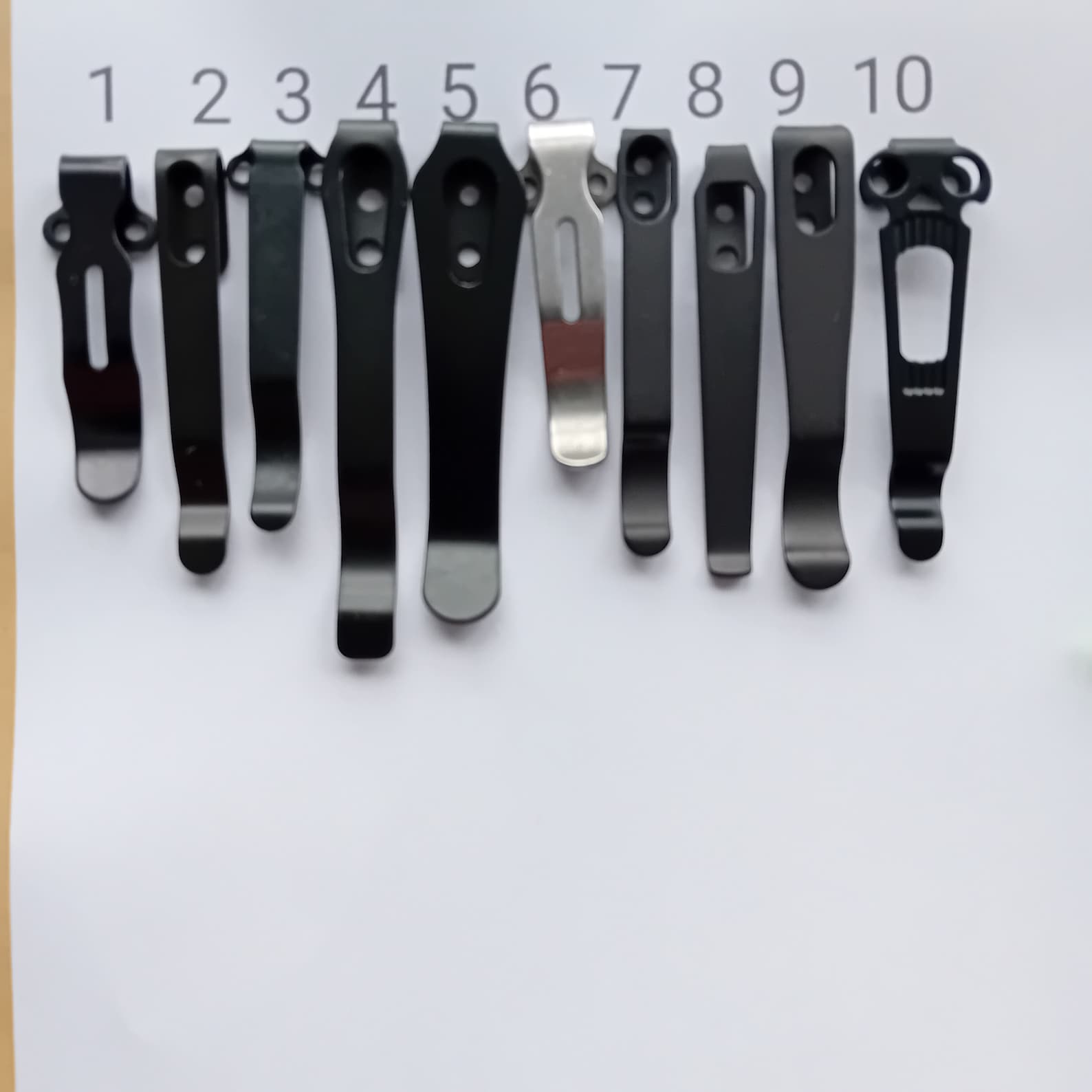Custom Modified (SAK) Victorinox (genuine)58mm Scales With Clip ...