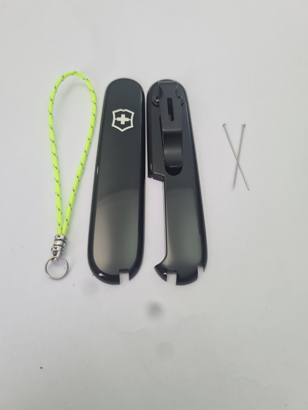 Custom Modified Victorinox Sak 91mm Plus Scales With Clip + 2 Pins ...