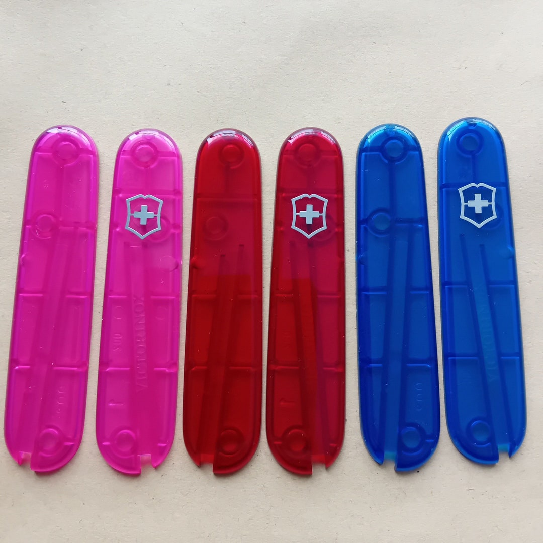 Victorinox 84mm Jelly Scales + Red & Black - Etsy