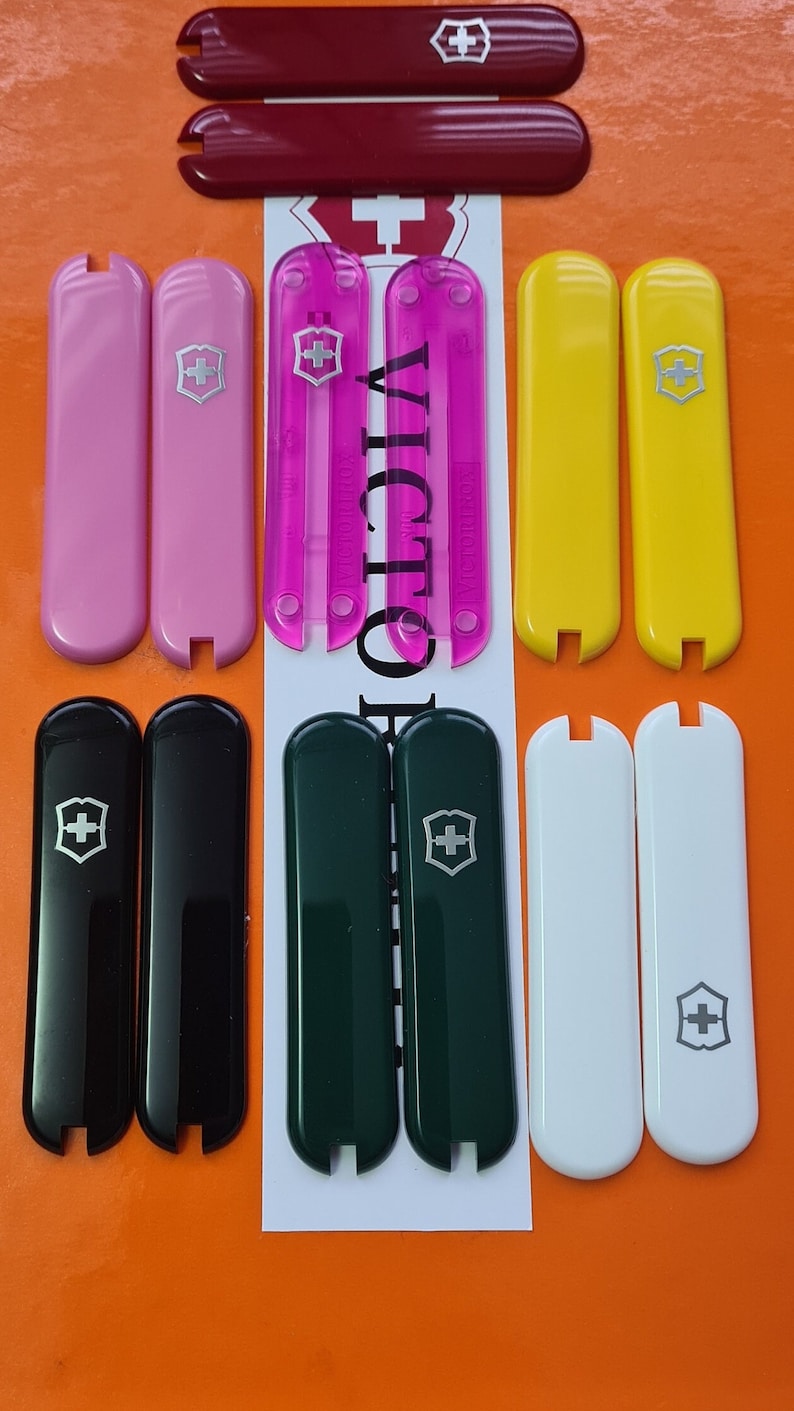 Custom Modified (SAK) Victorinox (genuine)58mm Scales With Clip ...