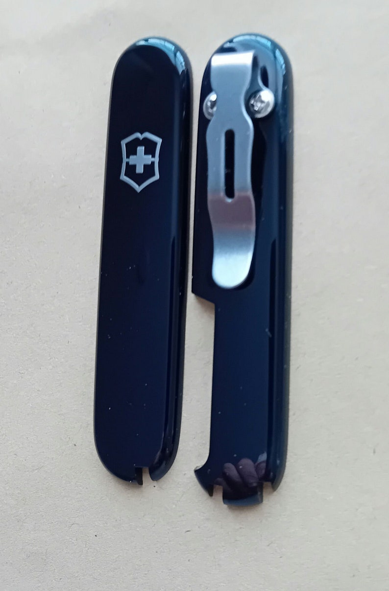 Custom Modified Victorinox Sak 91mm Plus Scales With Clip + 2 Pins ...