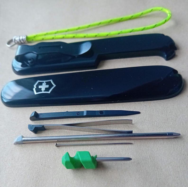 Custom Modified Victorinox Sak(genuine)91mm Plus Scales With Clip ...