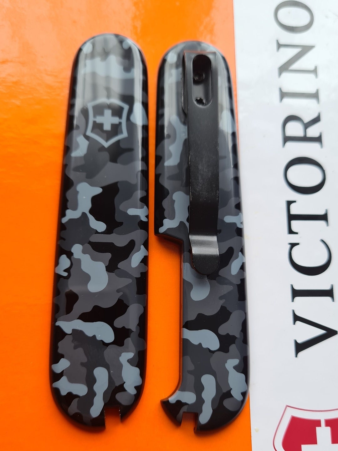Custom Swiss Army Knife.. Victorinox Navy Camo 91mm With Clip - Etsy