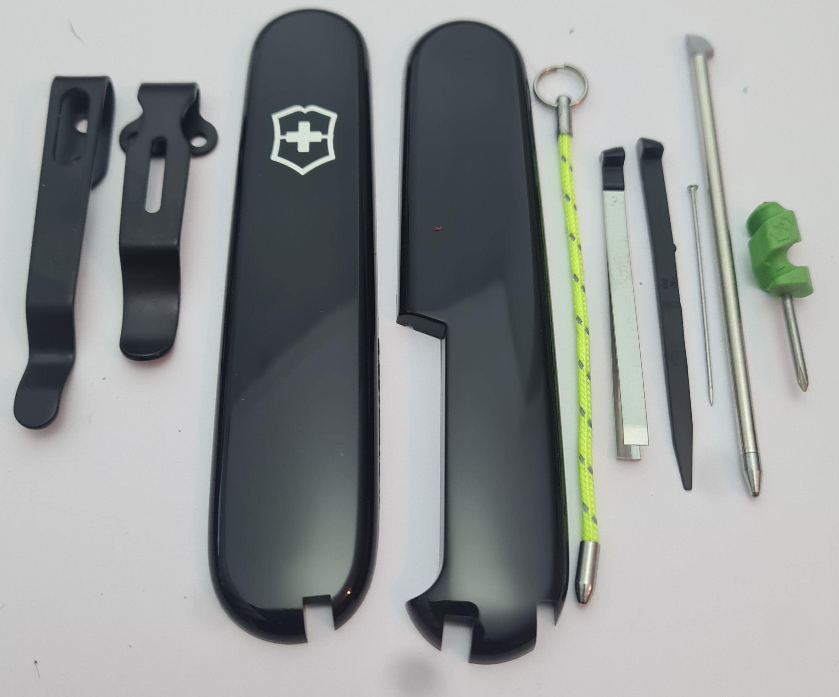 Custom Modified Victorinox Sak(genuine)91mm Plus Scales With Clip ...