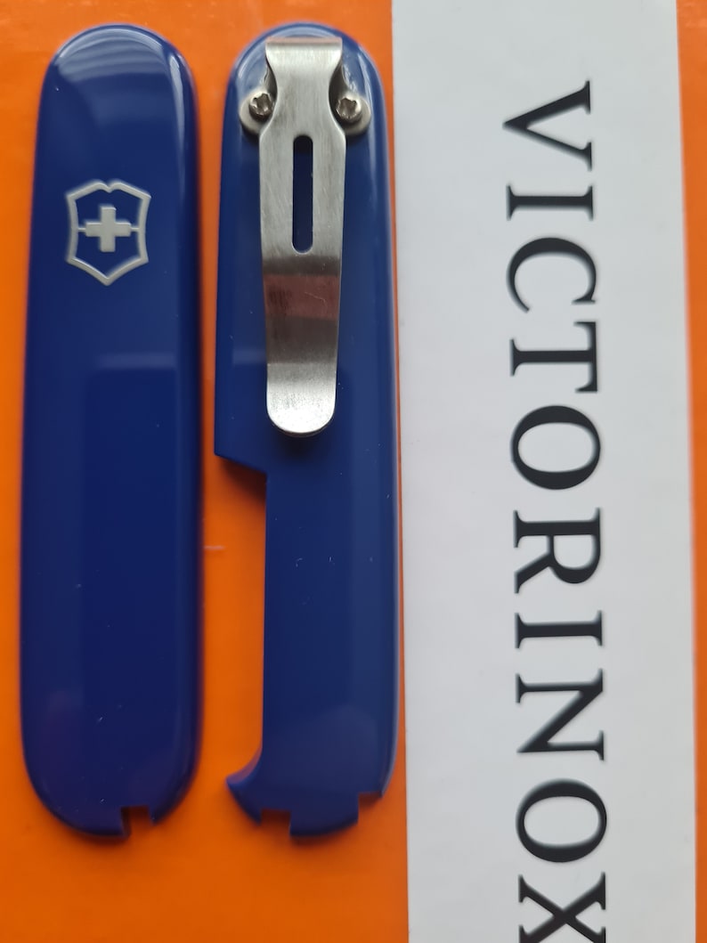 Custom Modified Victorinox Sak 91mm Plus Scales With Clip + 2 Pins ...