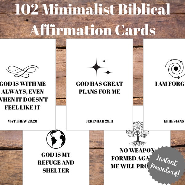 Affirmation Cards Printable - Etsy