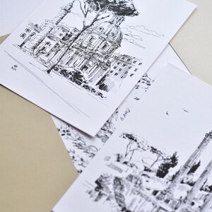 Original Drawing santa Maria Di Loreto, Paper, Ink, A5 148x210mm, 2023 ...