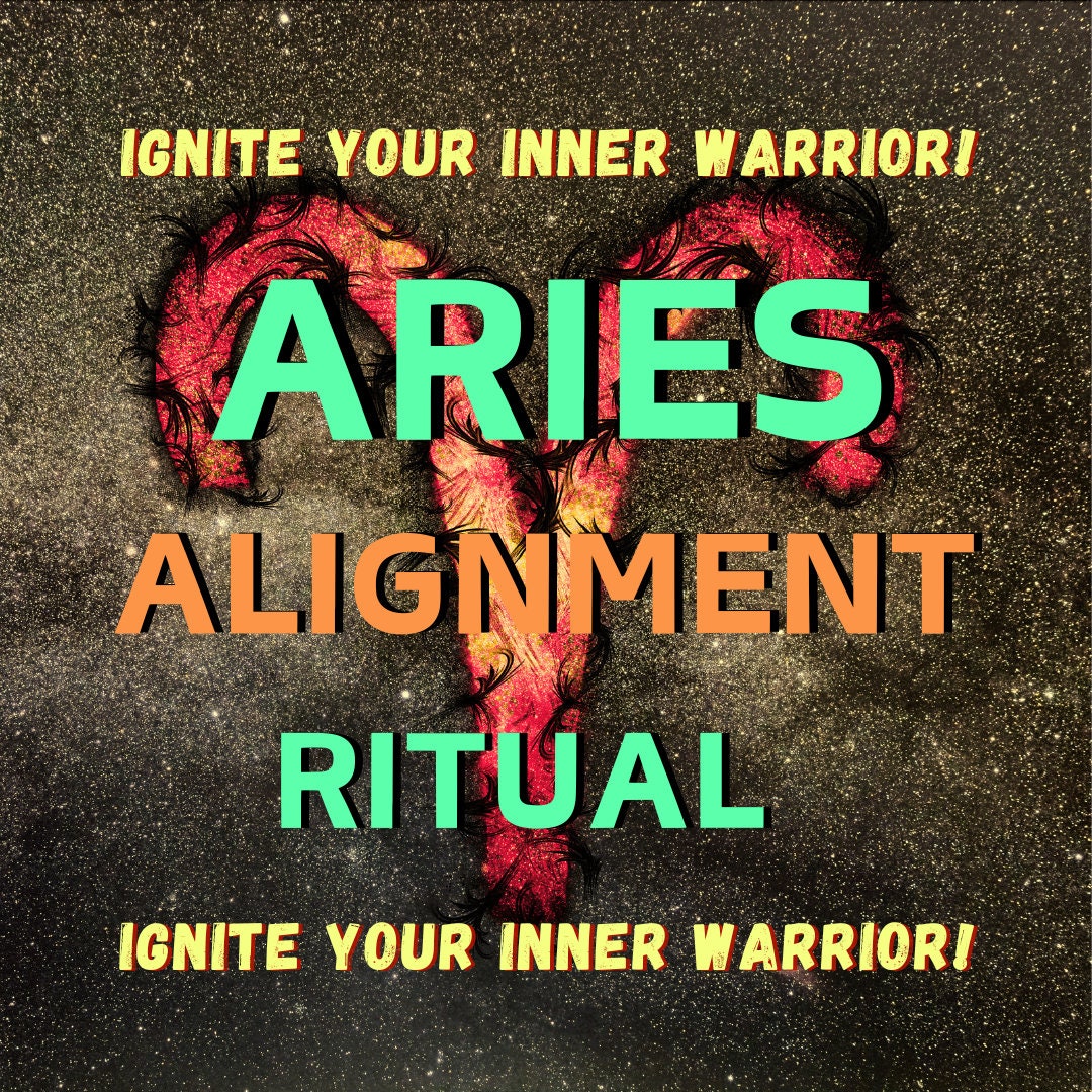 Aries Alignment Ritual Self Empowerment Spell Confidence Spell Self ...