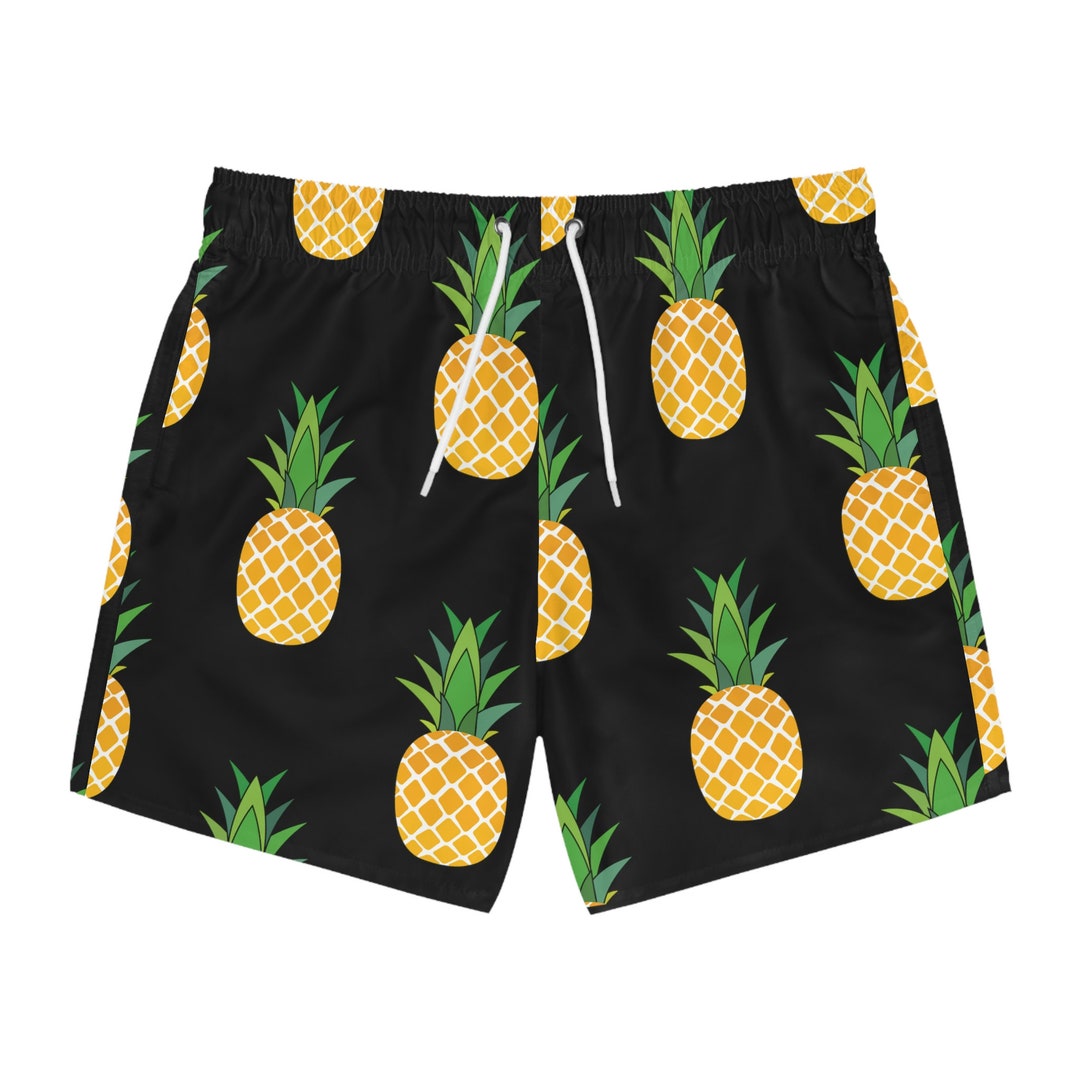 Pineapple Swim Trunks - Etsy