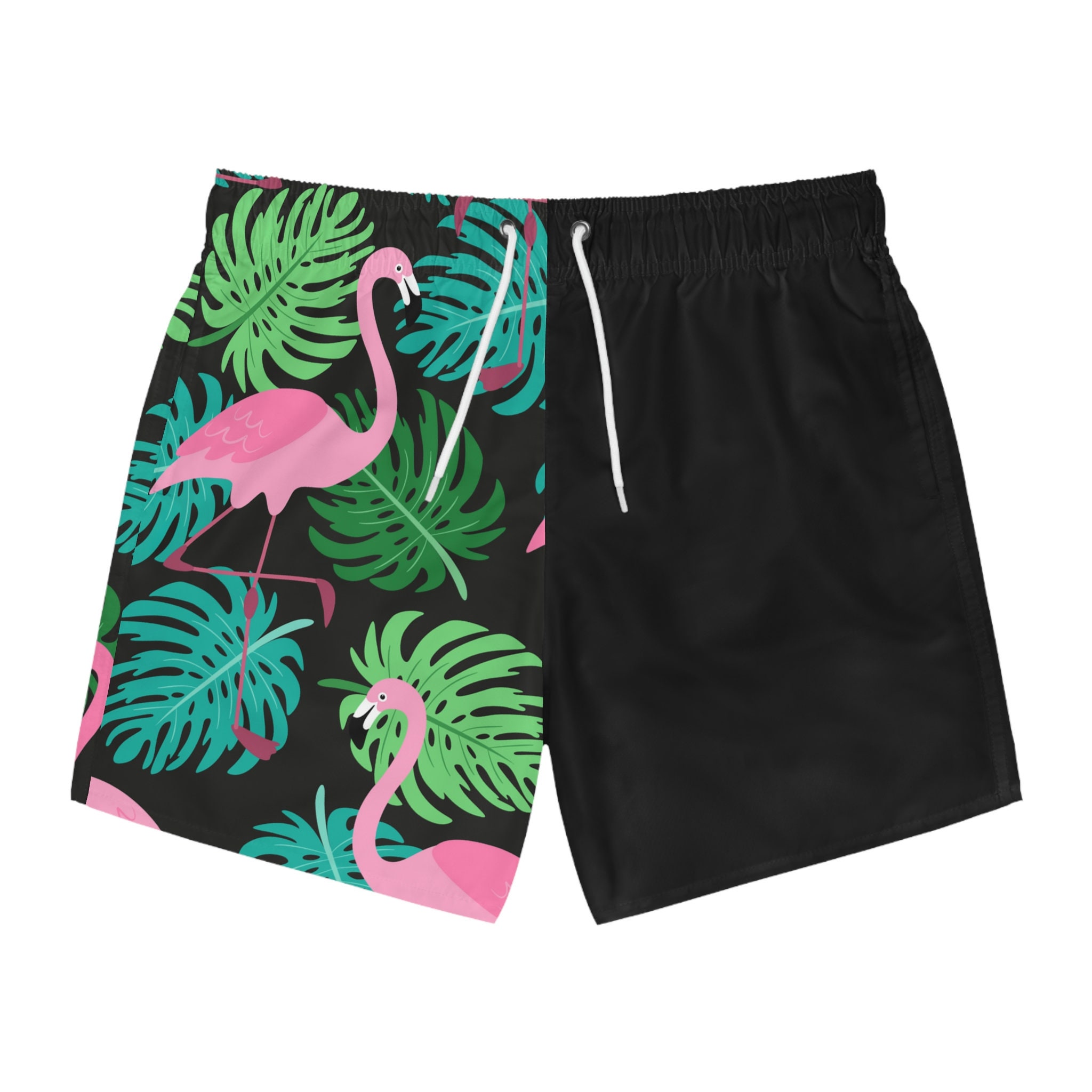 Flamingo Swim Trunks - Etsy