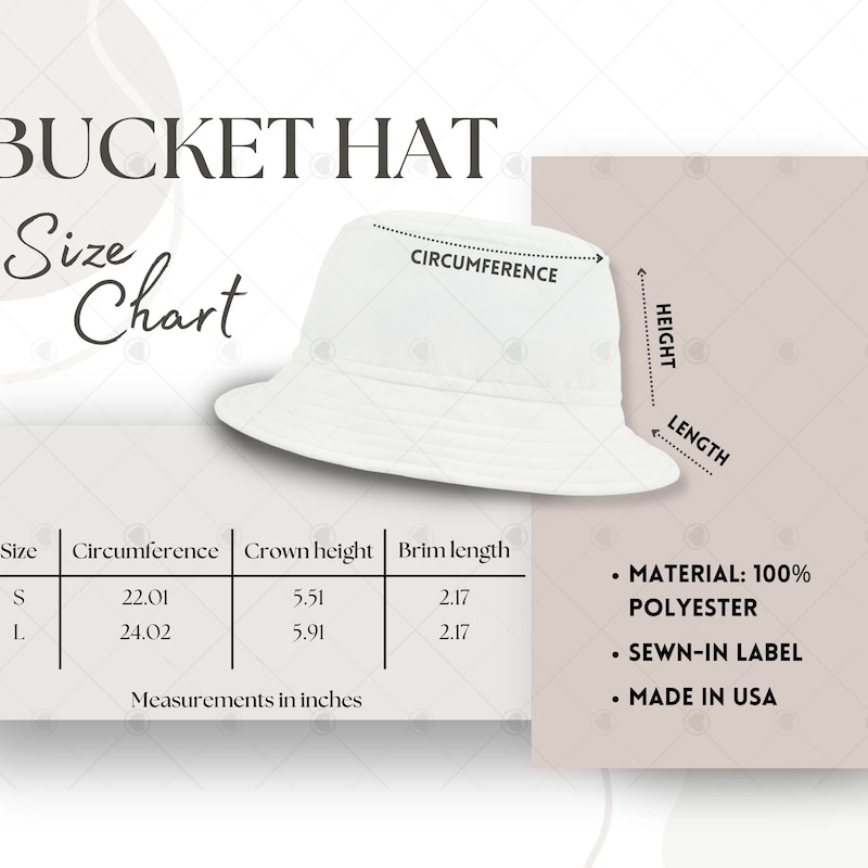 Hat Sizes - Etsy