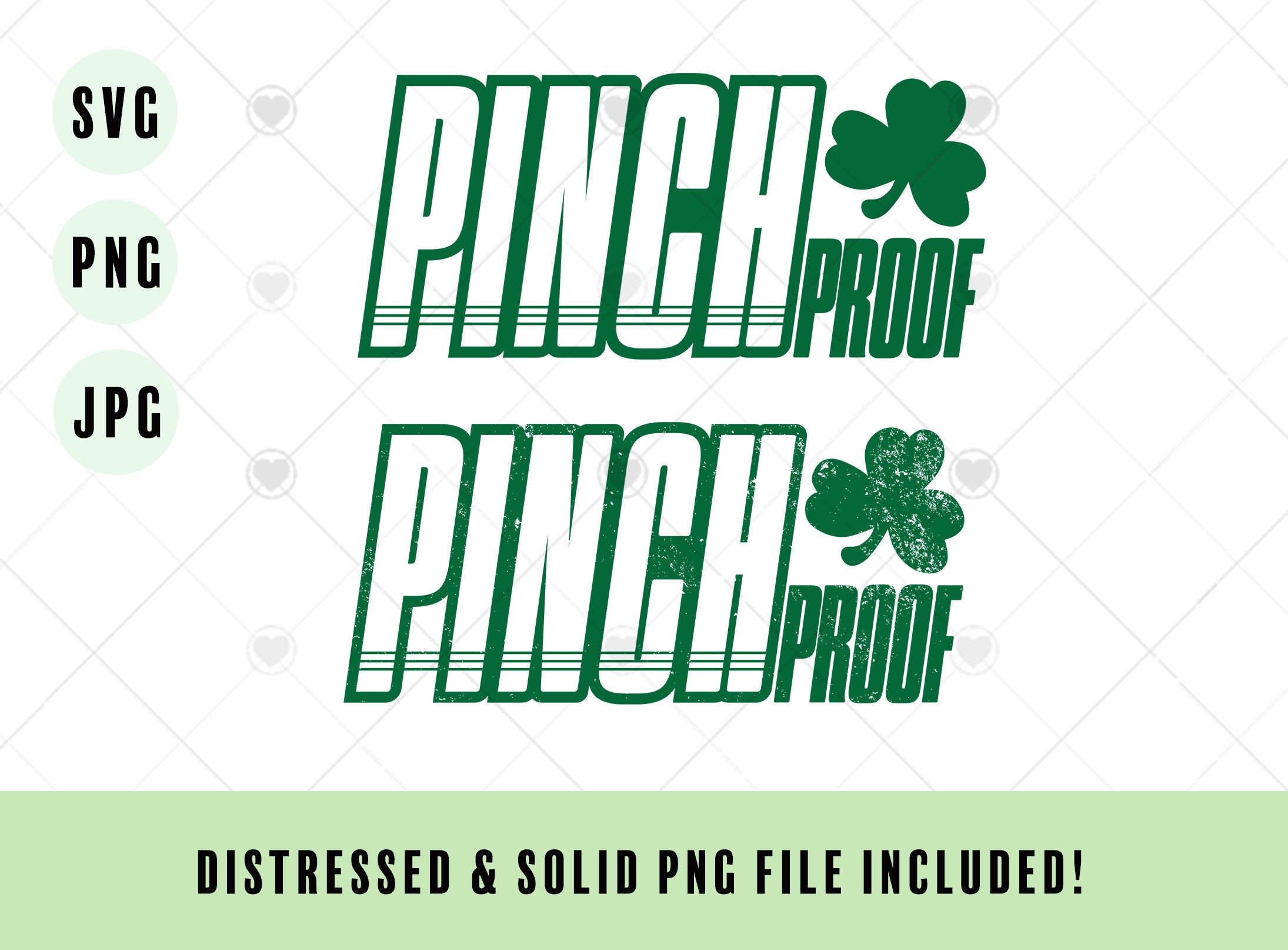 Pinch Proof SVG - PNG - JPG, St Patricks Day Svg, St Patricks Day Png ...