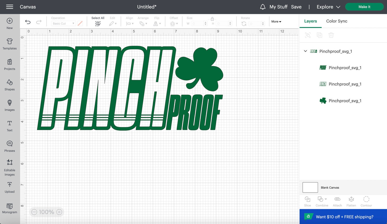 Pinch Proof SVG - PNG - JPG, St Patricks Day Svg, St Patricks Day Png ...