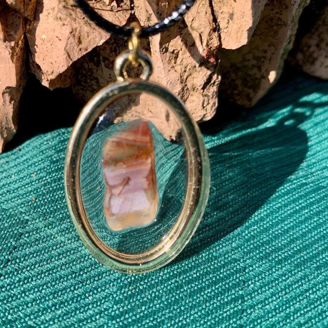 Lil' Nugget of Agate in Resin - Etsy