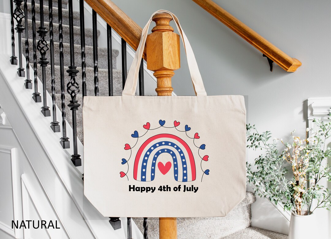 Happy 4th of July Bag, Independence Day Bag, 4th of July Bag, Patriotic ...