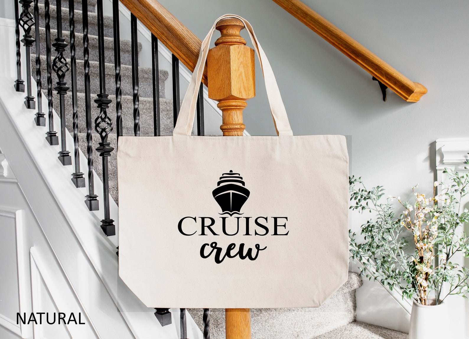Cruise Crew Tote Bag: Family Vacation Gift - Etsy