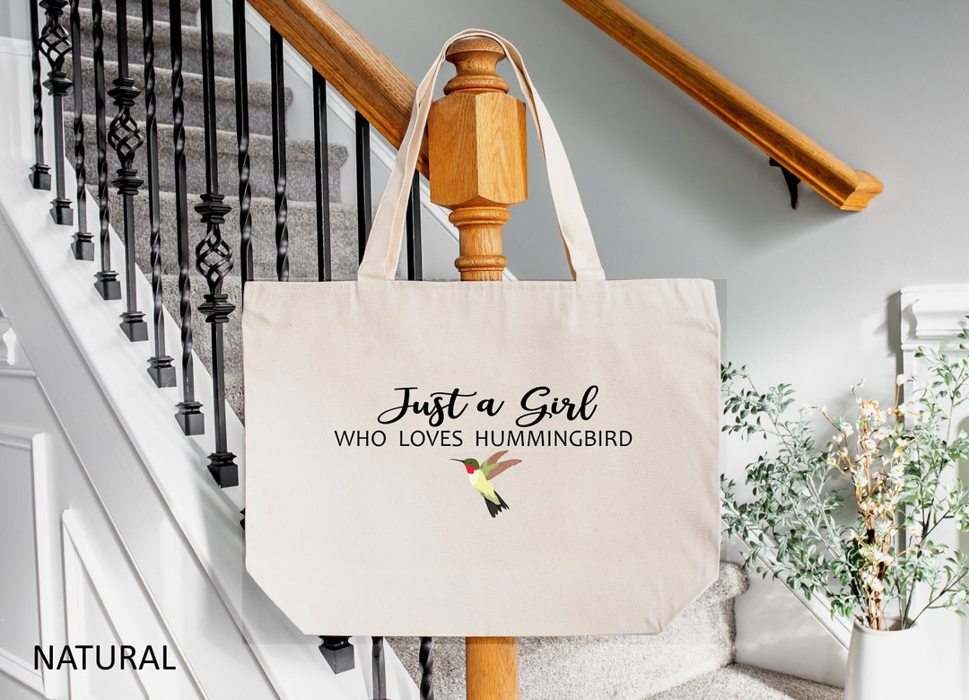 Hummingbird Bag, Ladies Hummingbird Tote, Hummingbird Book Bag ...