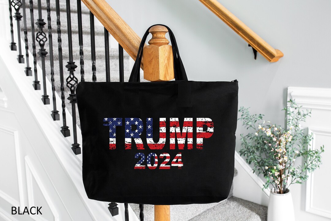 Trump 2024, American Flag, President Trump, Trump Vote Bag, Trump Gift ...