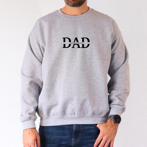 Custom Dad Sweatshirt With Kid Names, Father's Day Gift, New Dad ...