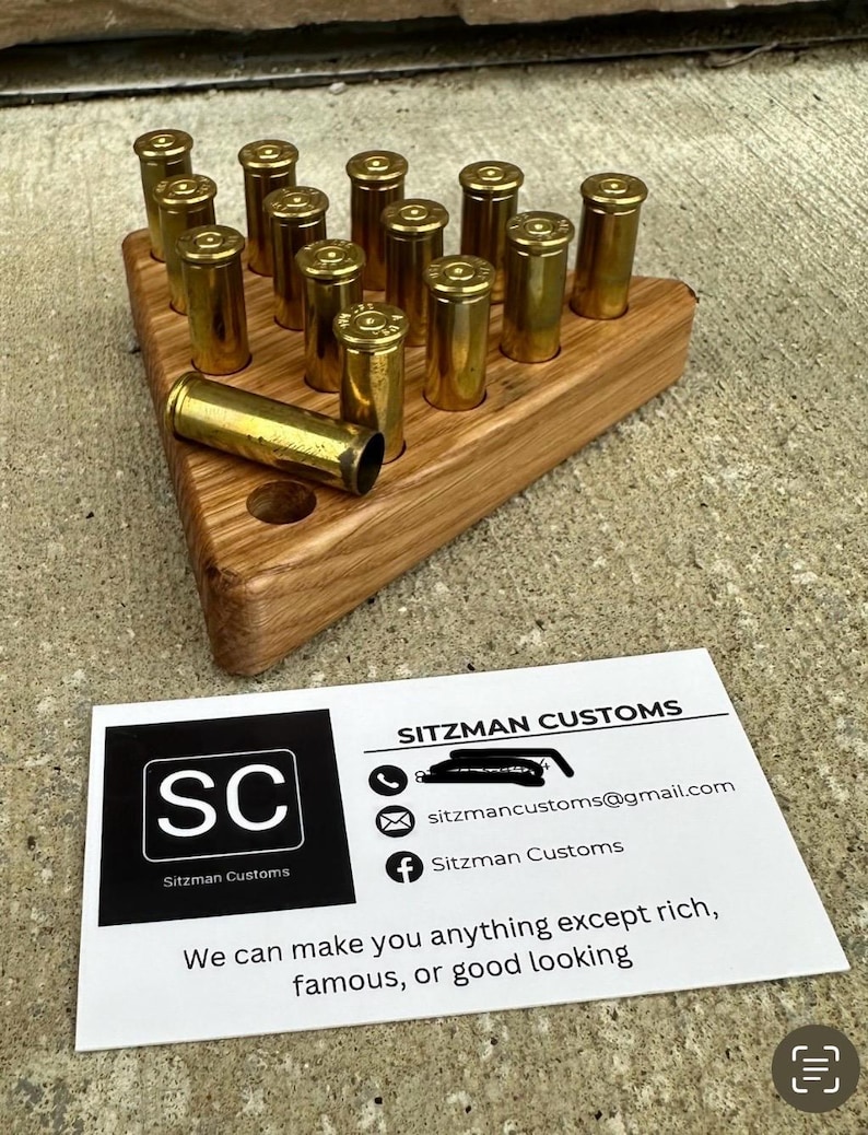 357 Magnum Brass Casing Peg Game - Etsy