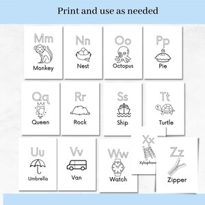 Simple Alphabets Worksheet, Alphabets Flashcards, Alphabets Color ...