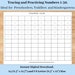 Printable Numbers 1-50, 1-100 Tracing Worksheets for Preschool ...