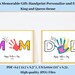 Mother's and Father's Day Handprints Art Bundle, Child's Handprint Card ...