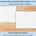 Printable Numbers 1-50, 1-100 Tracing Worksheets for Preschool ...
