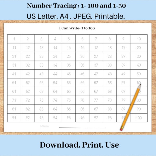 Printable Alphabets A Z, A-Z Tracing Worksheets for Preschool ...