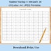 Printable Numbers 1-50, 1-100 Tracing Worksheets for Preschool ...