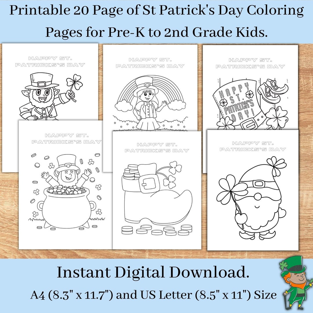 St Patricks Day Coloring Pages, Coloring Sheets for Toddlers, Coloring ...