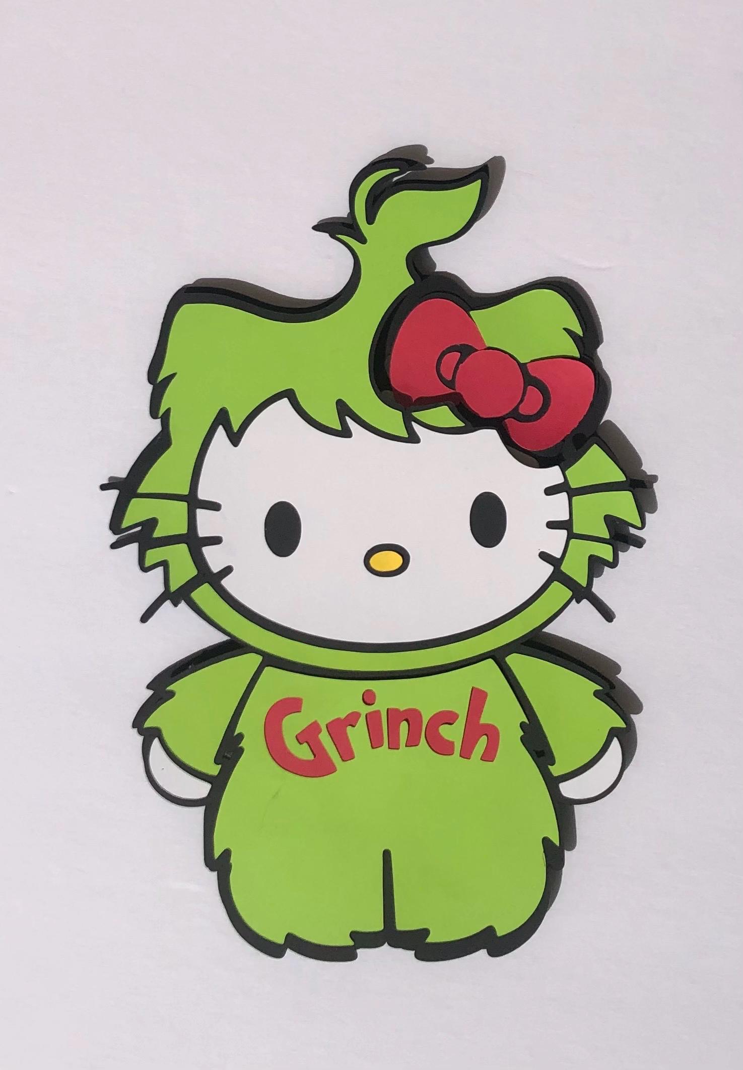Hello Kitty Gift Card Holder, Hello Kitty Grinch, Christmas Gift Card ...