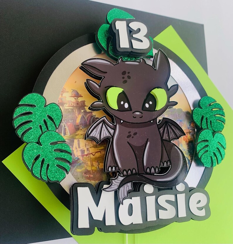 Toothless, How to Train Your Dragon, Night Furry, Dragon, Birthday ...