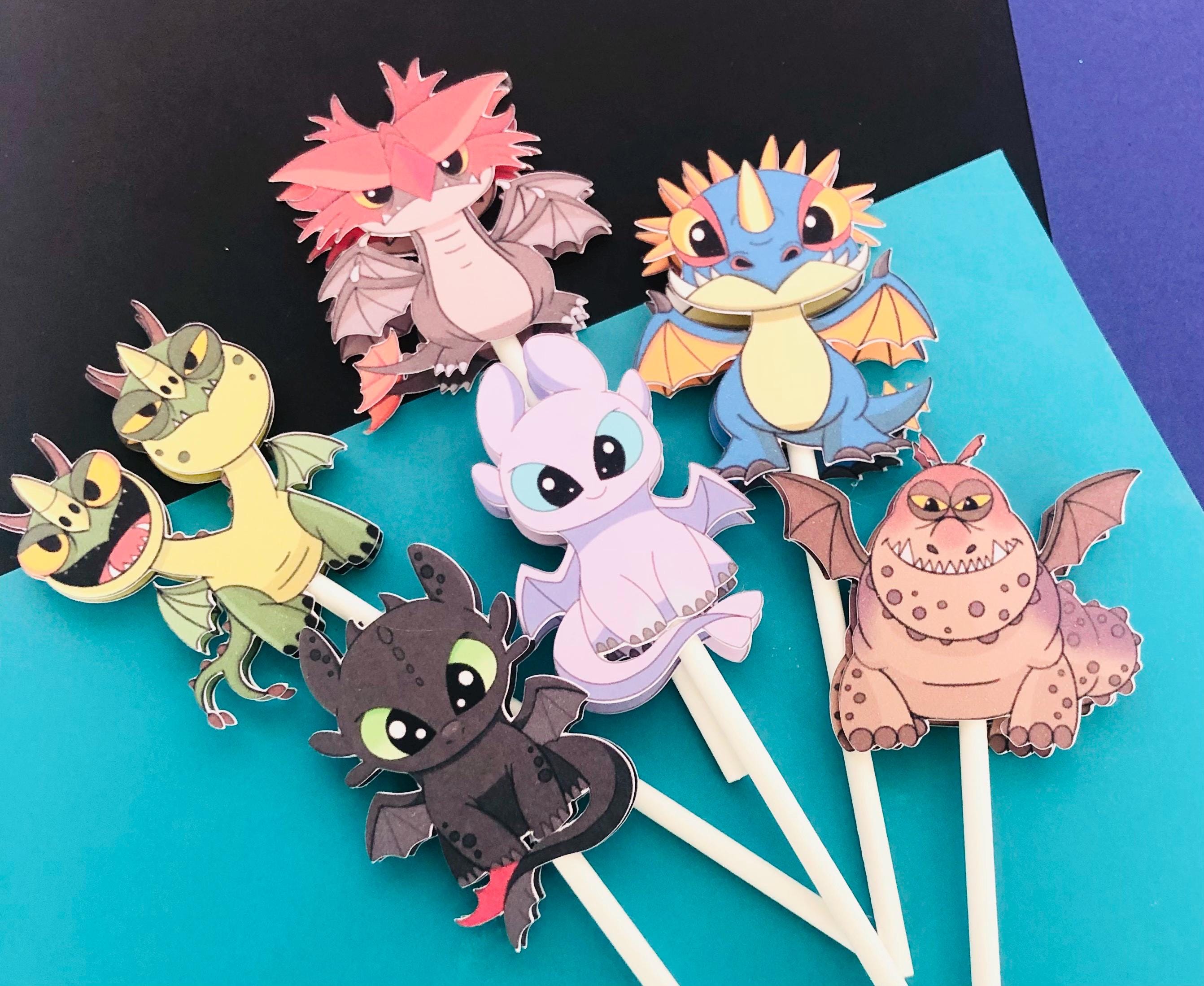 Toothless, How to Train Your Dragon, Dragon, Night Fury, Cake Topper ...
