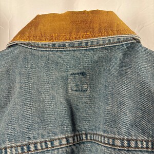 Denim Mini Jacket With Custom Fabric Bordering - Etsy