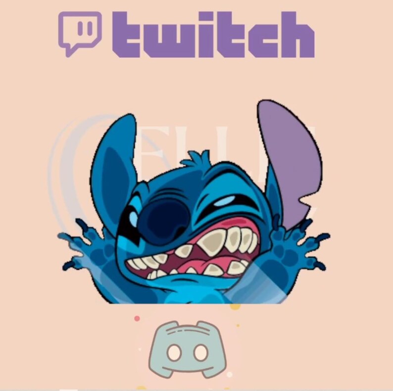 Lilo and Stitch Animated Running Glass, Discord Emotes, Twitch Emotes ...